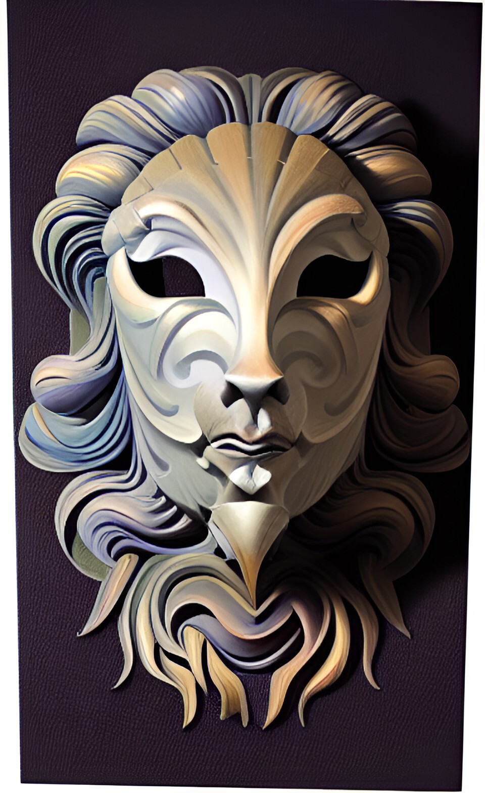 ArtStation - ceremonial beast mask 1900-jpg pack wombo art | Artworks