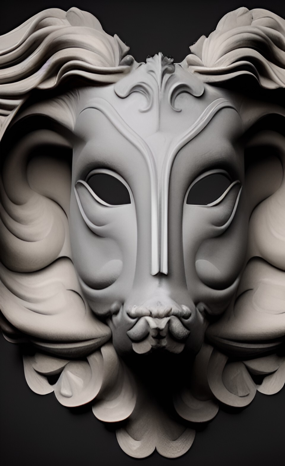 ArtStation - ceremonial beast mask 1900-jpg pack wombo art | Artworks