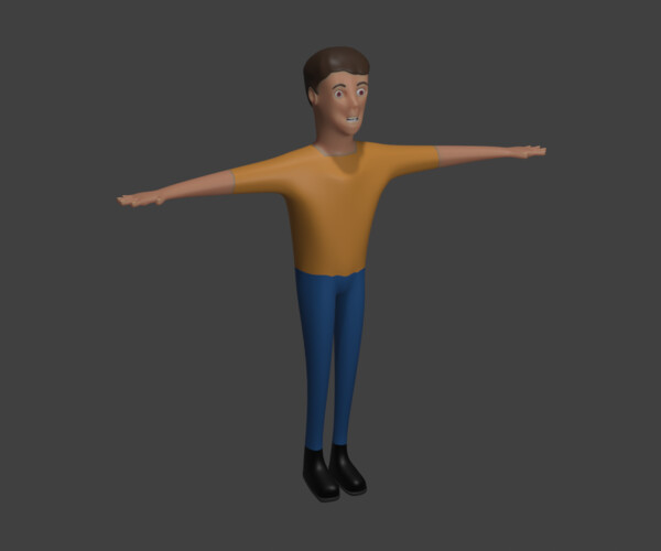 ArtStation - 3D human character | Game Assets