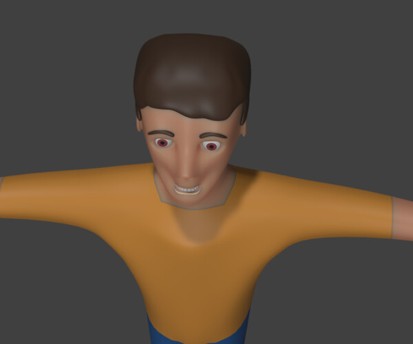 ArtStation - 3D human character | Game Assets