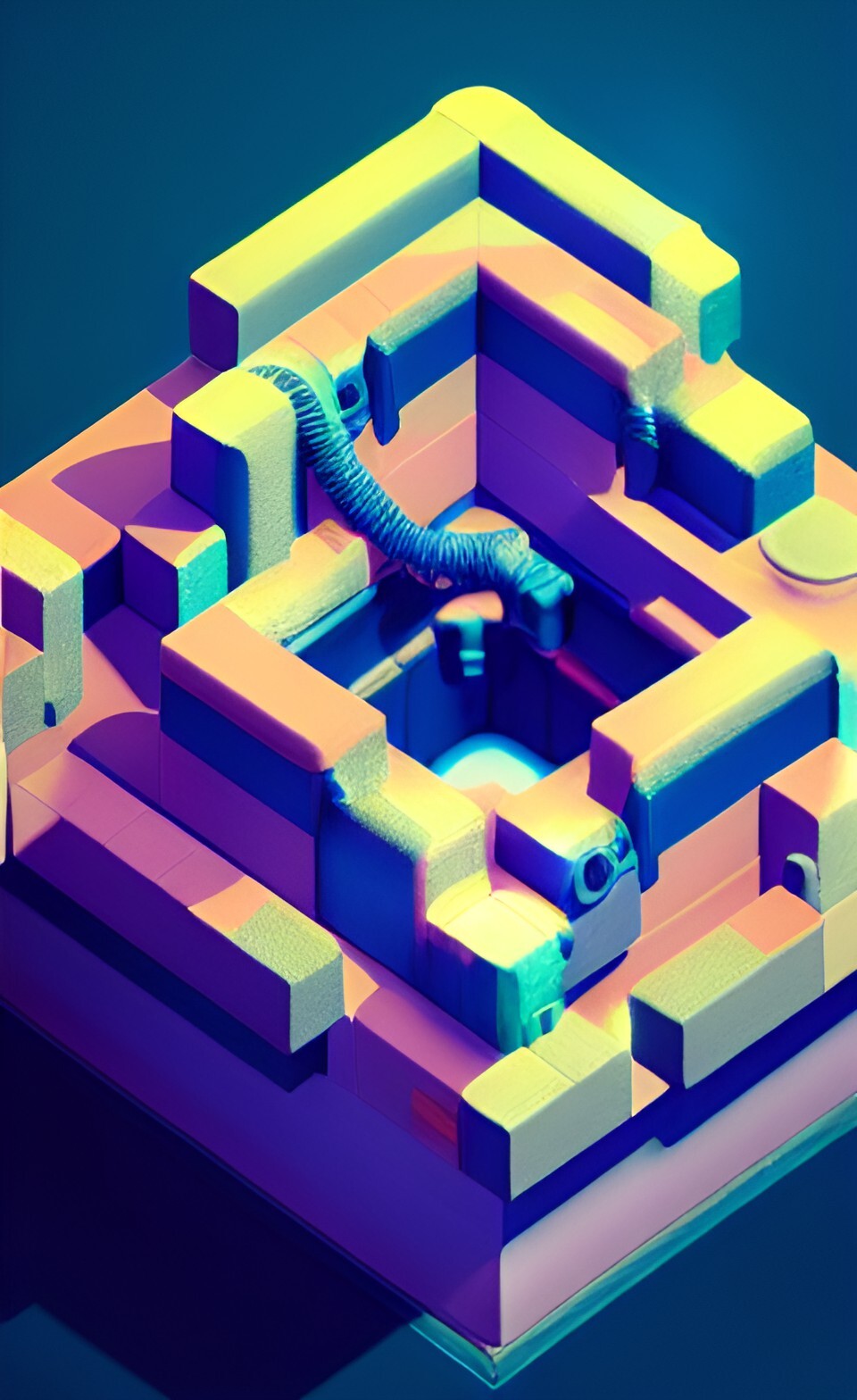 ArtStation - greeble isometric base-1600-jpg pack wombo art | Game Assets