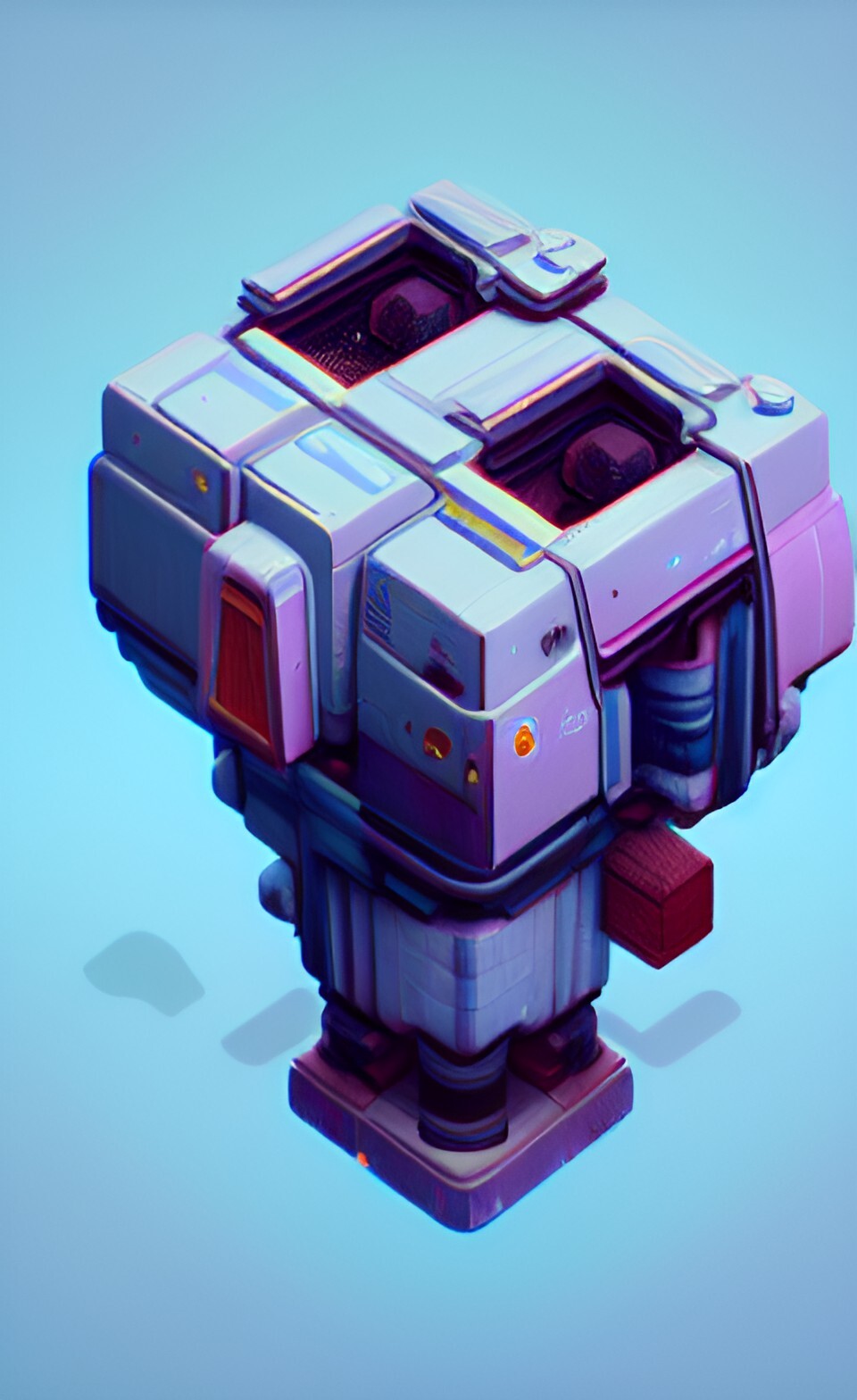 ArtStation - greeble isometric base-1600-jpg pack wombo art | Game Assets
