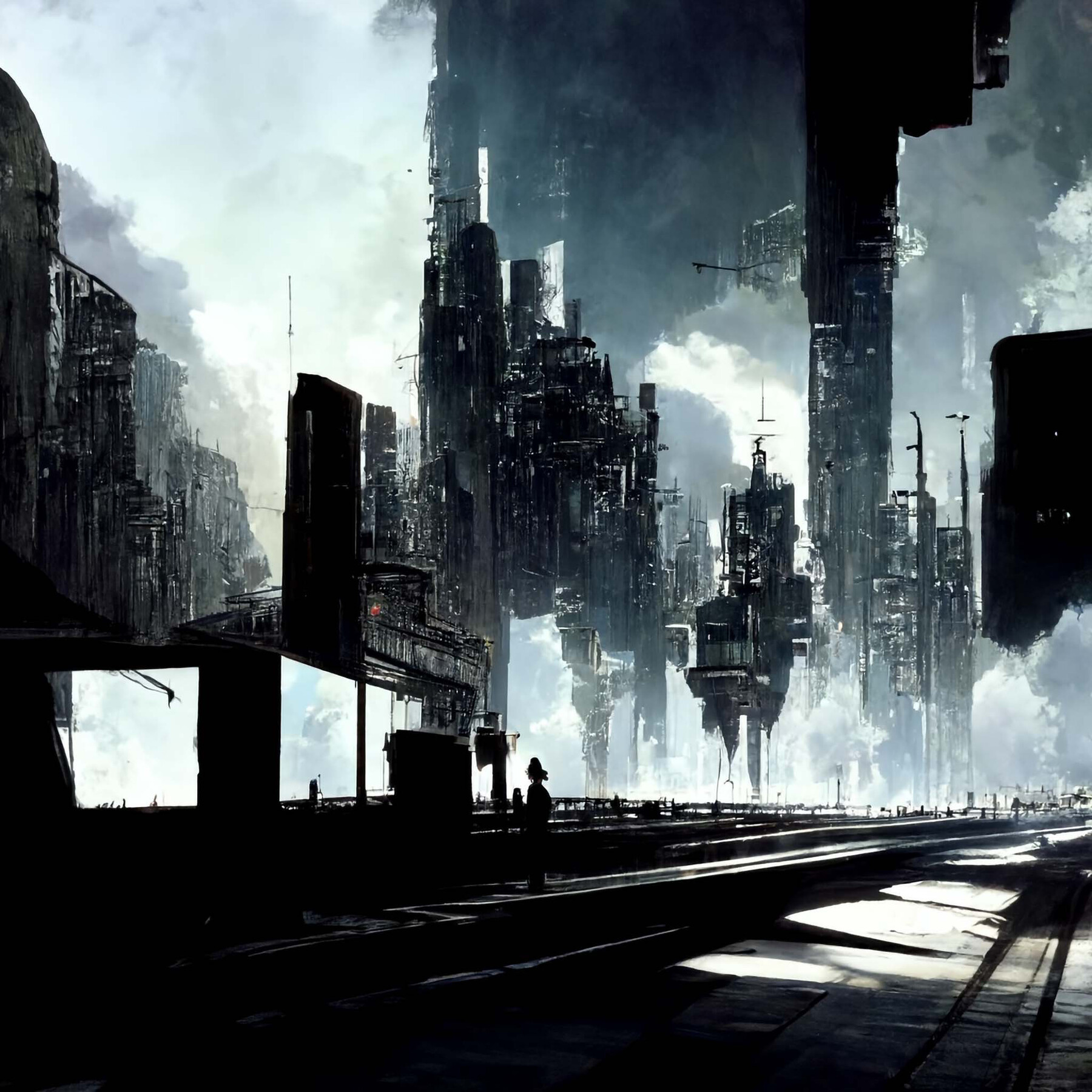 Adam Bandel - Apocalyptic Cities of the Future Concept Art- Wallpaper ...