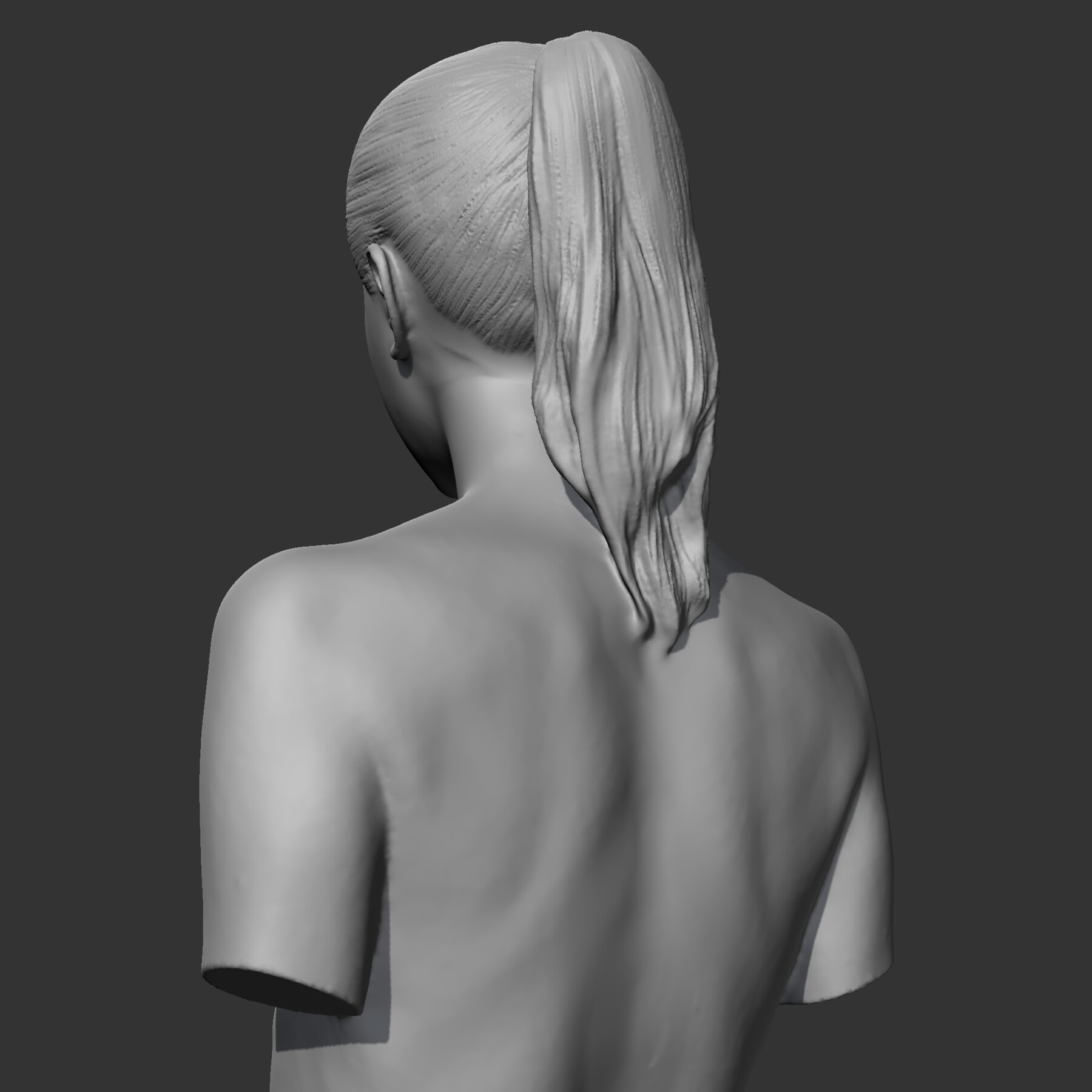 ArtStation - CH girl bust M 3D print model | Resources