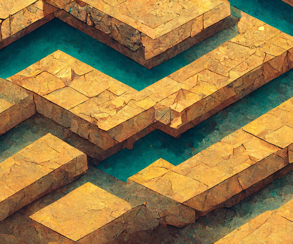 ArtStation - Isometric Game Level Concept Designs x 50 | Artworks