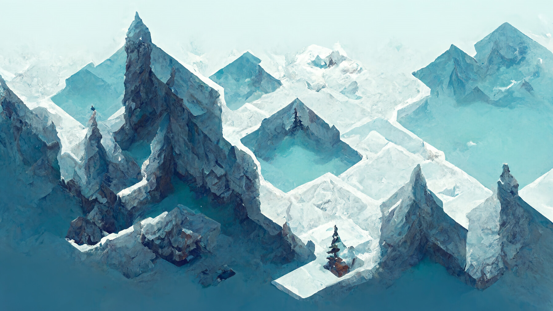 ArtStation - Isometric Game Level Concept Designs x 50 | Artworks