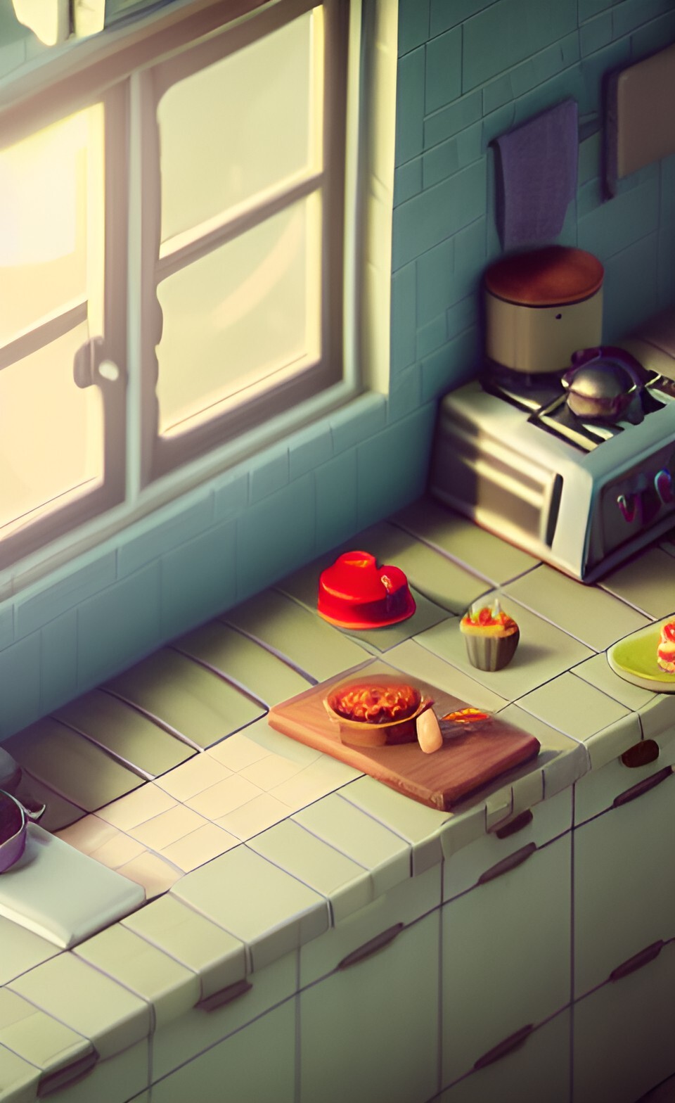 ArtStation - cute kitchen pixar render-2700-jpg pack wombo art | Artworks
