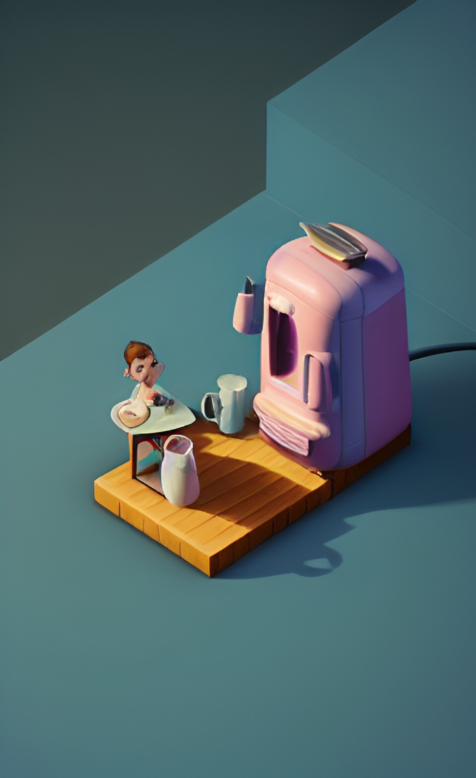 ArtStation - cute kitchen pixar render-2700-jpg pack wombo art | Artworks