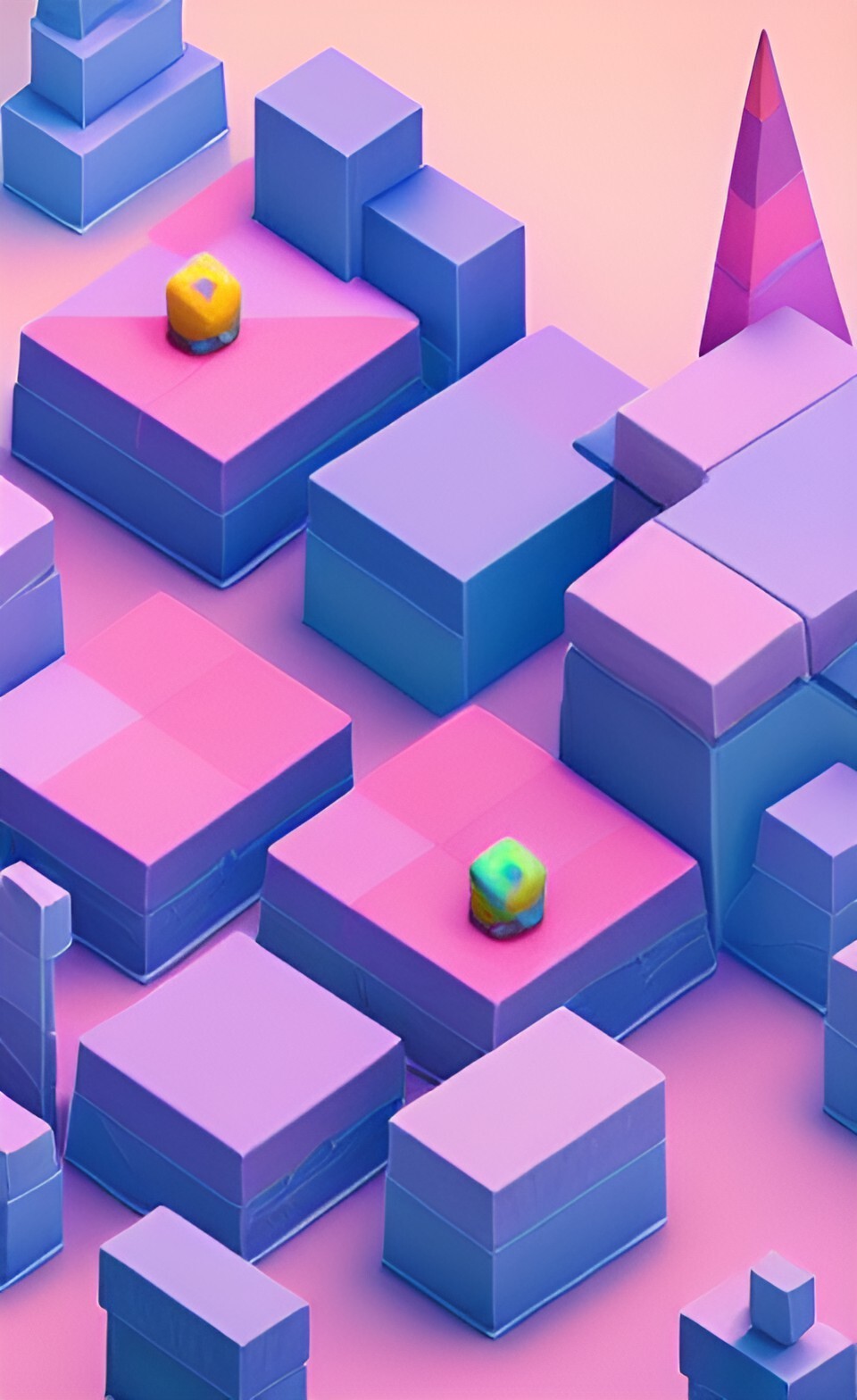ArtStation - isometric wonderland candy clash forest -2500-jpg pack ...