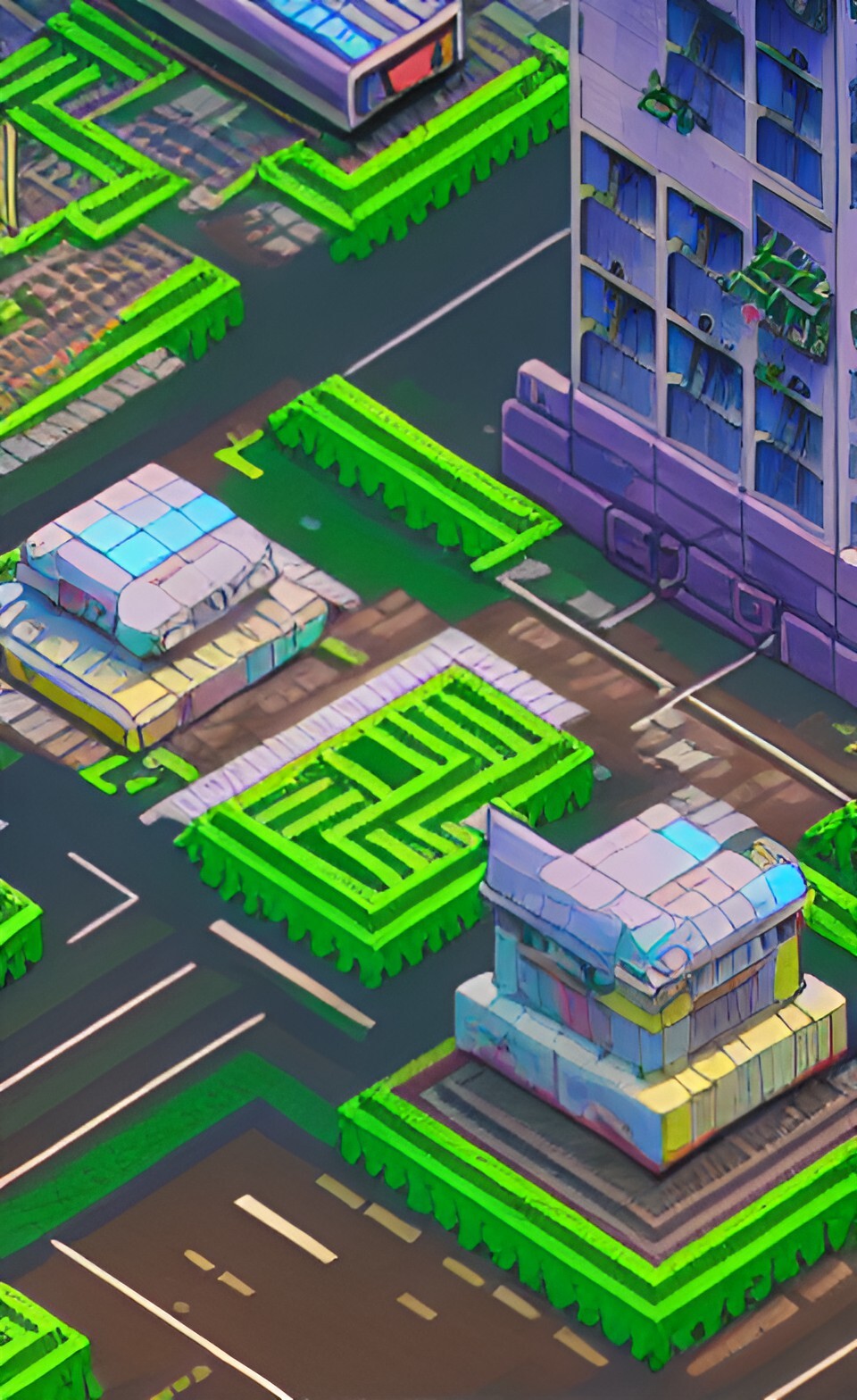 ArtStation - neo-tokyo isometric 3800 jpg pack wombo art | Artworks