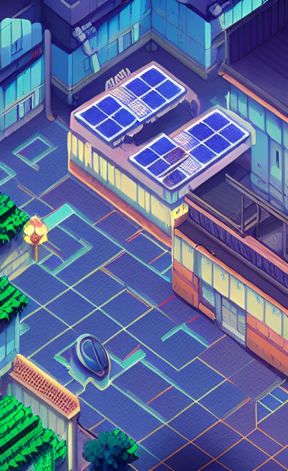 ArtStation - neo-tokyo isometric 3800 jpg pack wombo art | Artworks
