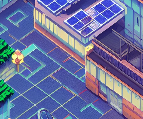 ArtStation - neo-tokyo isometric 3800 jpg pack wombo art | Artworks