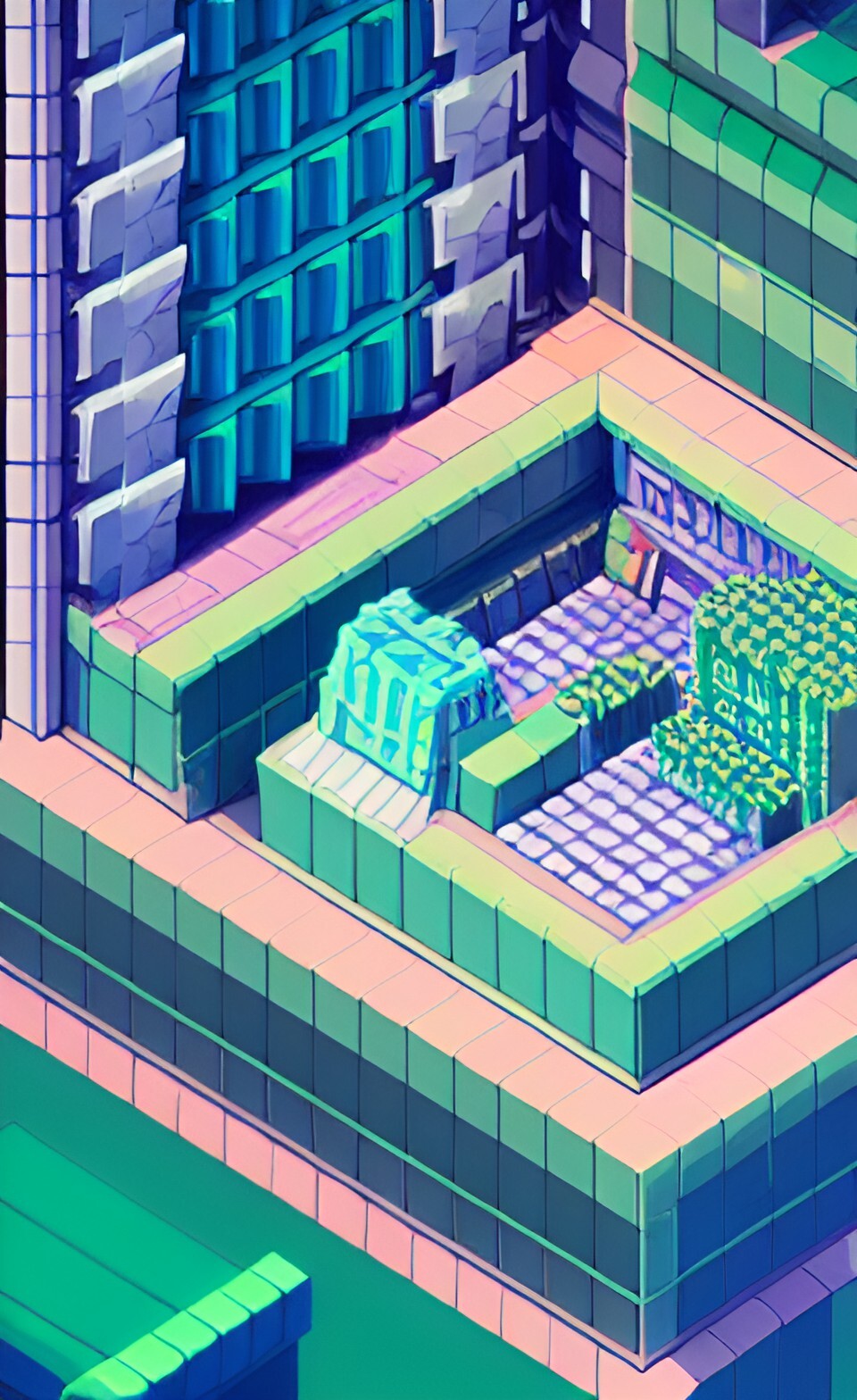 ArtStation - neo-tokyo isometric 3800 jpg pack wombo art | Artworks