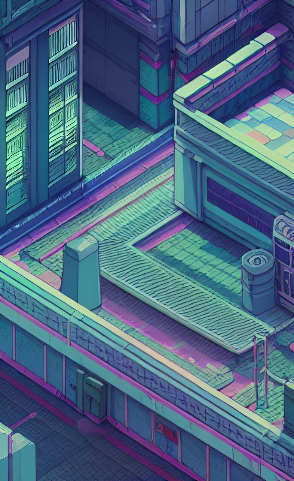 ArtStation - neo-tokyo isometric 3800 jpg pack wombo art | Artworks