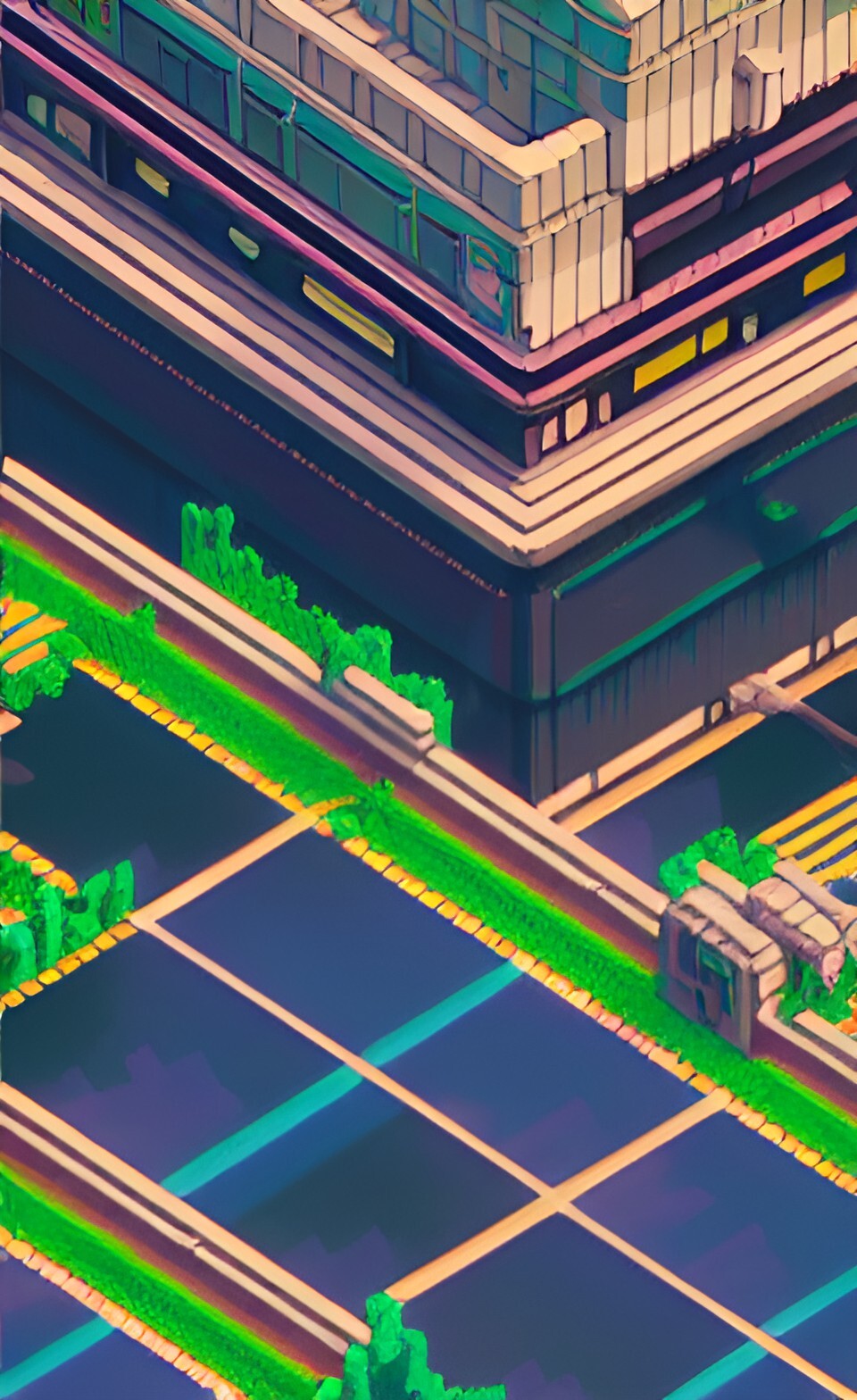 ArtStation - neo-tokyo isometric 3800 jpg pack wombo art | Artworks