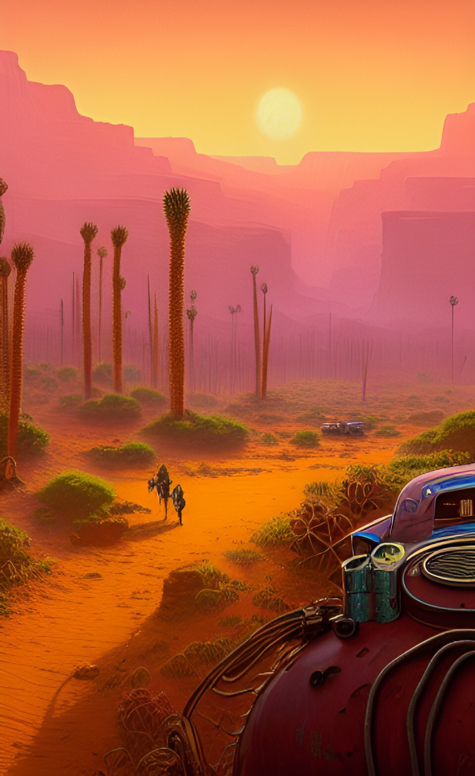 ArtStation - 940 wild west desert vegetation-1600-jpg pack wombo art ...