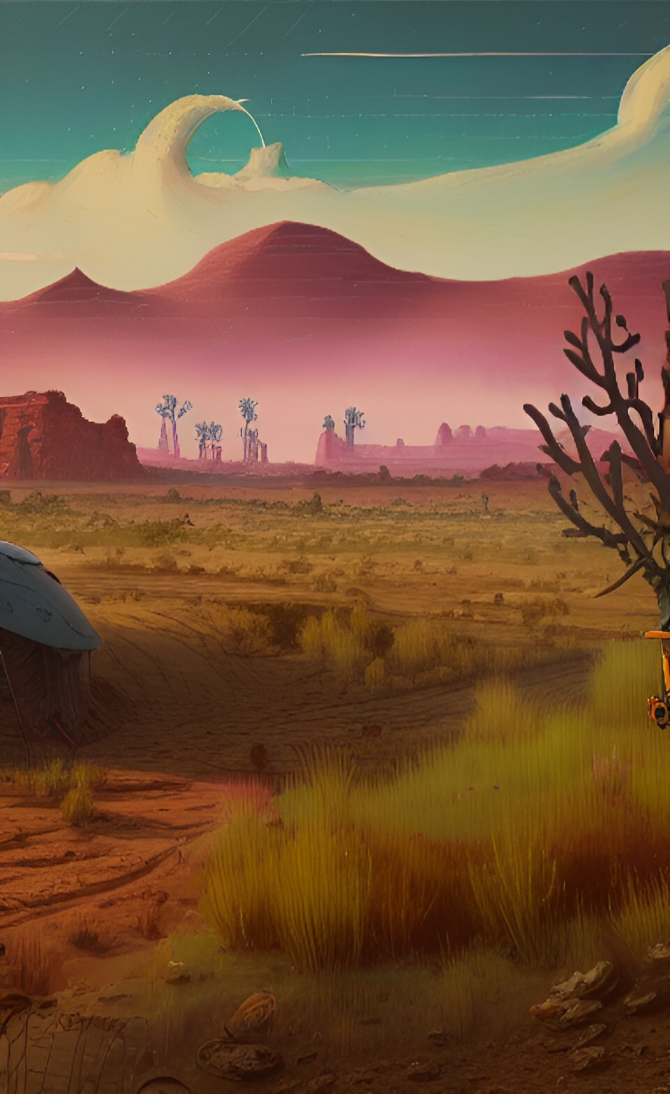 ArtStation - 940 wild west desert vegetation-1600-jpg pack wombo art ...