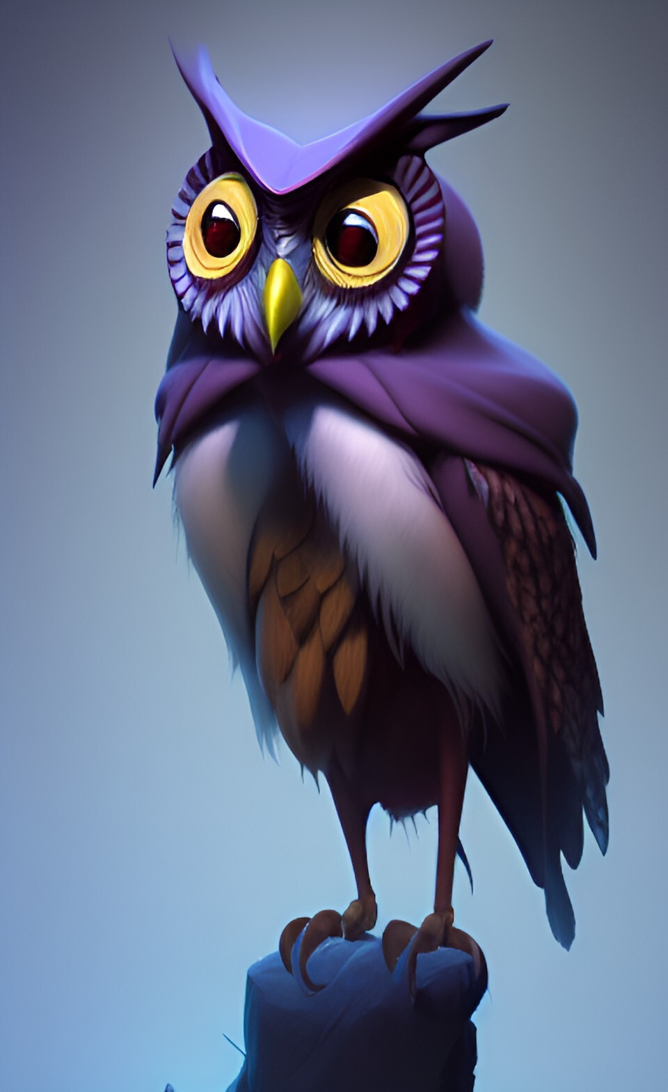 ArtStation - 944 Anthropomorphic-owl-lich-2700-jpg pack wombo art ...