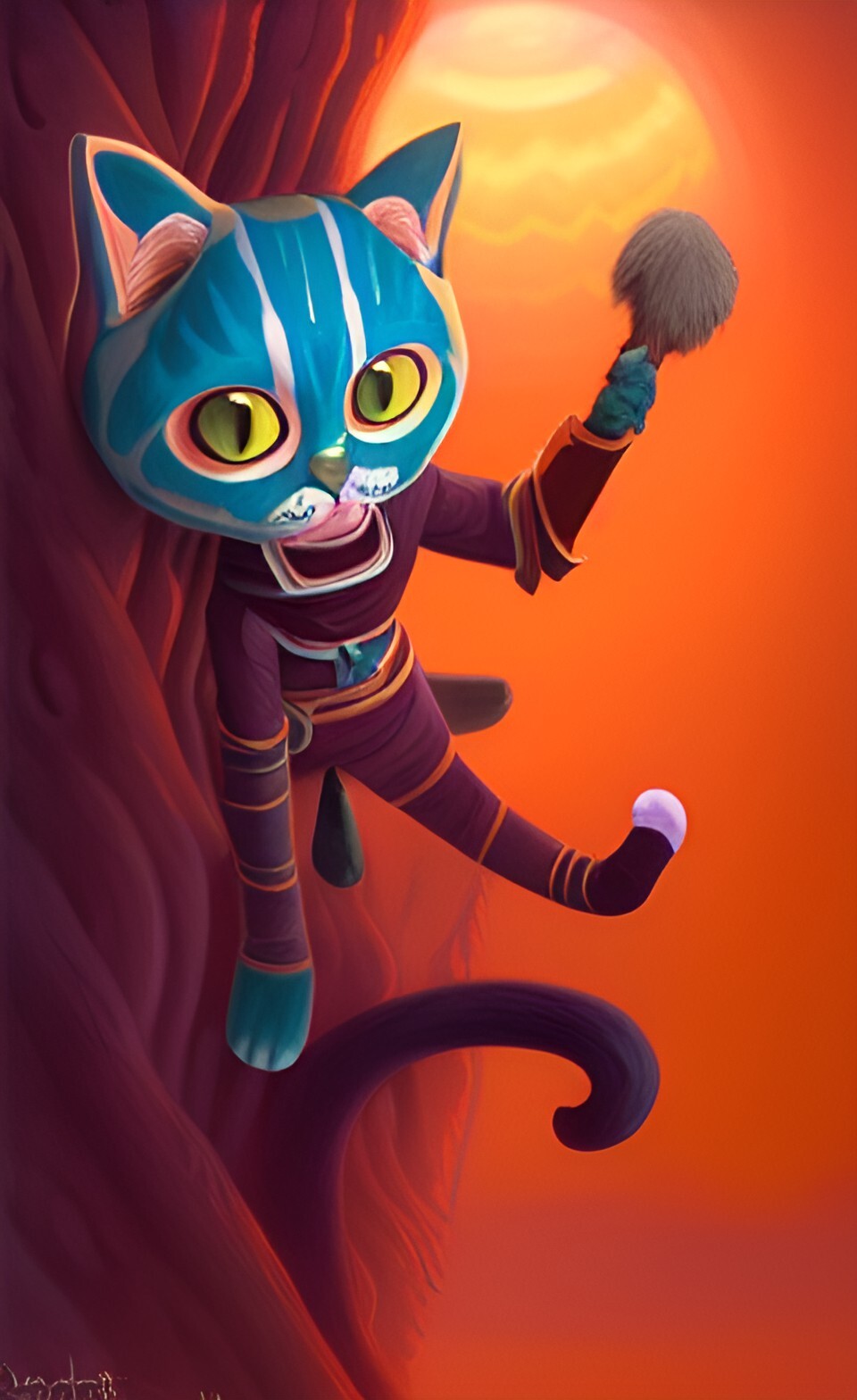 ArtStation - 946 Anthropomorphic Cat-1700-jpg pack wombo art | Artworks