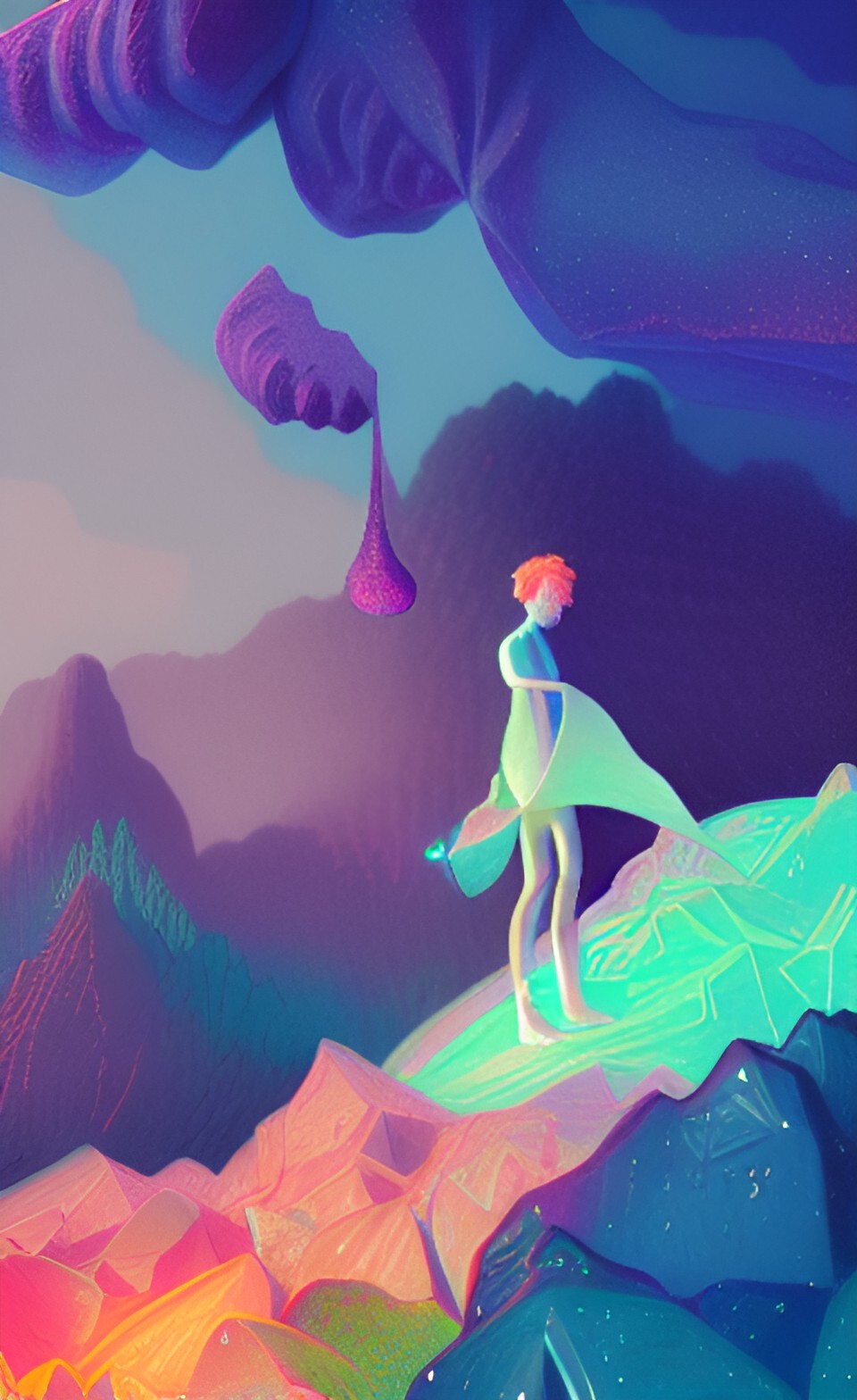 ArtStation - Crystal elemental-1500-jpg pack wombo art | Artworks