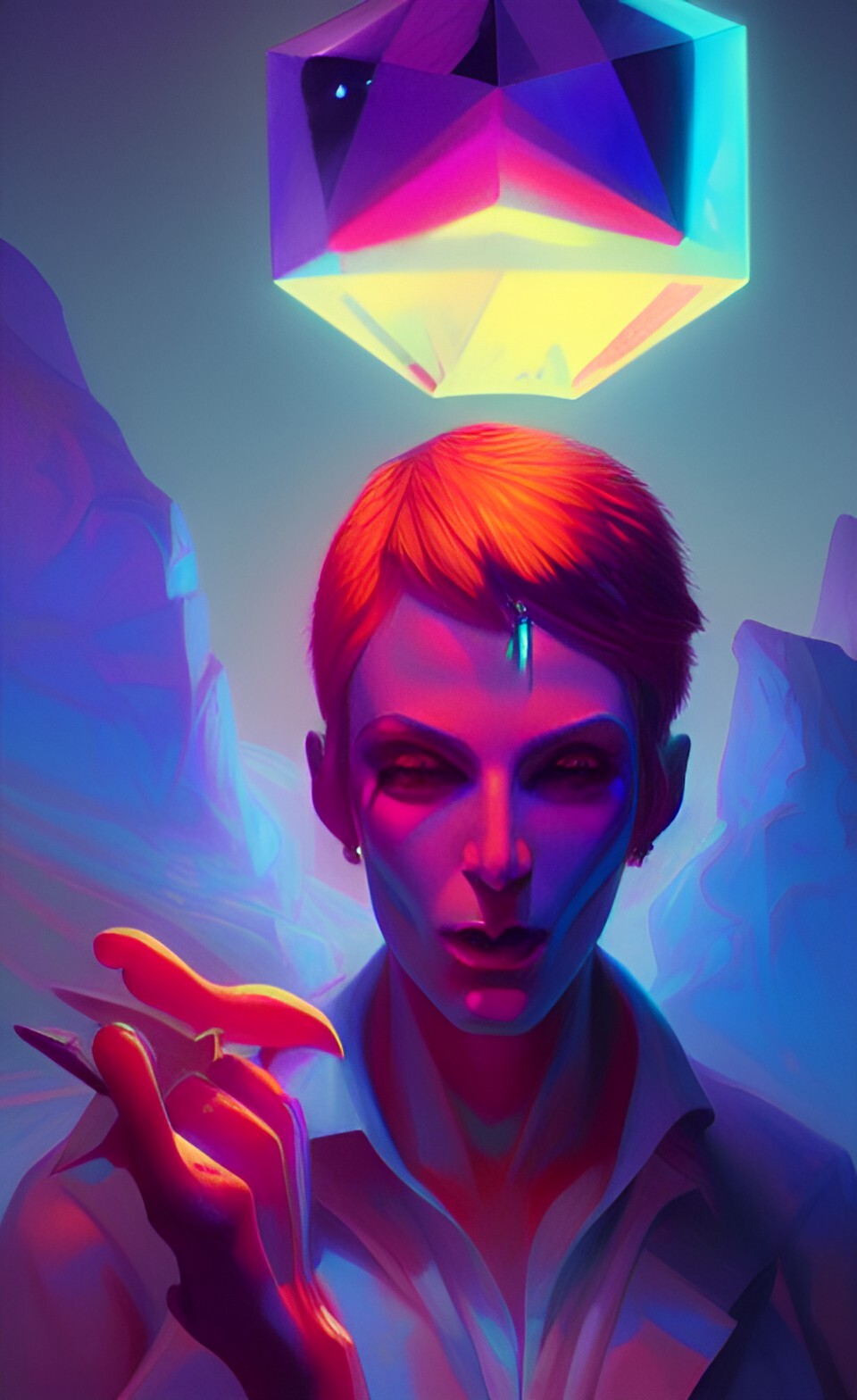 ArtStation - Crystal elemental-1500-jpg pack wombo art | Artworks