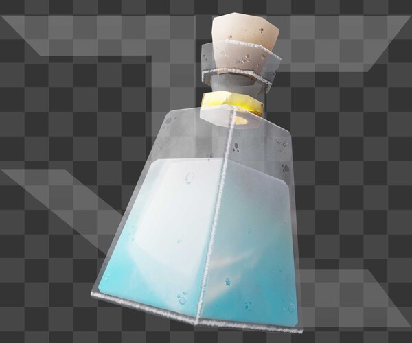 ArtStation - Asset Pack Vol.1 - Bottles | Game Assets