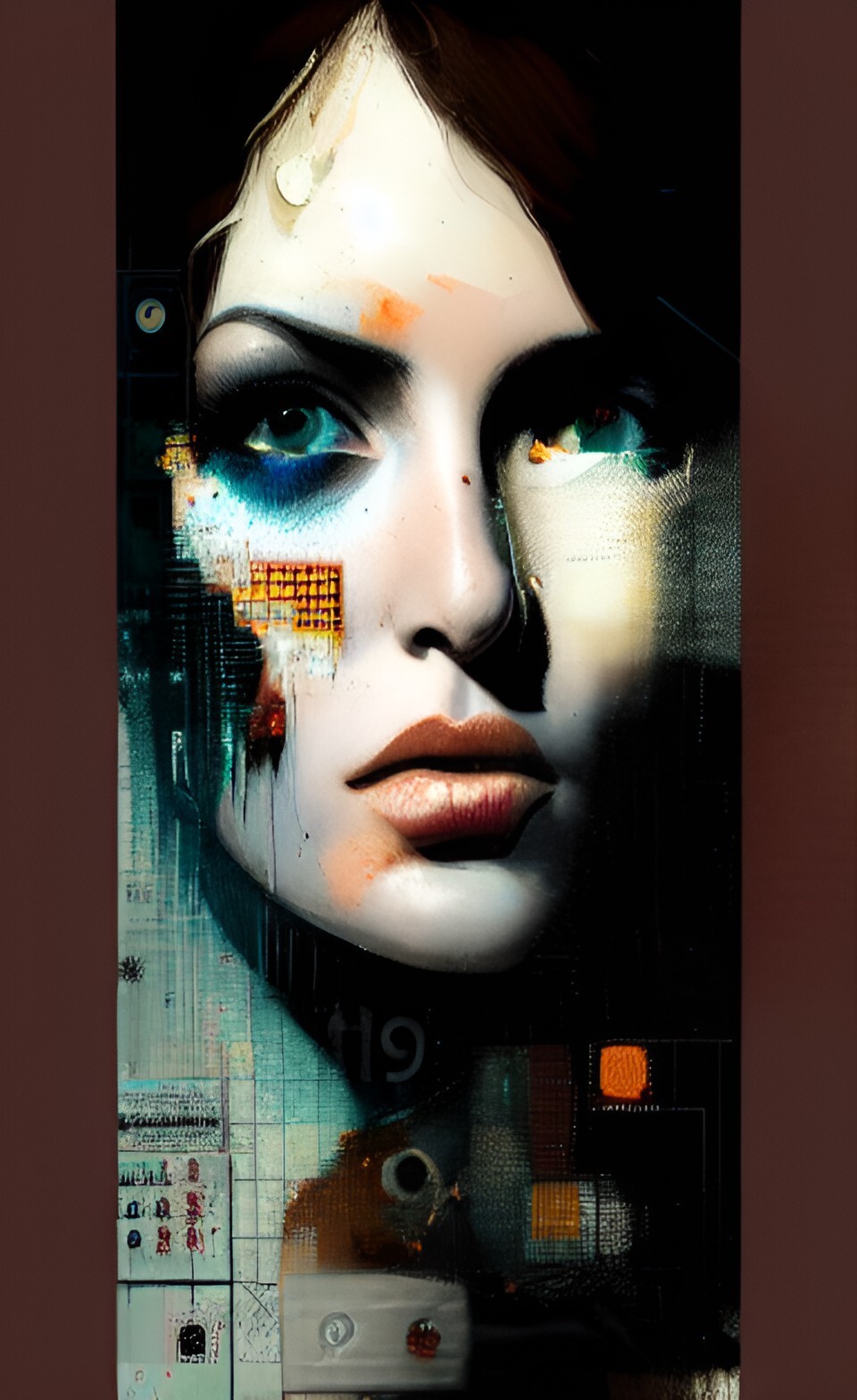 ArtStation - Pulp Portrait Beautiful woman-2200-jpg pack wombo art ...