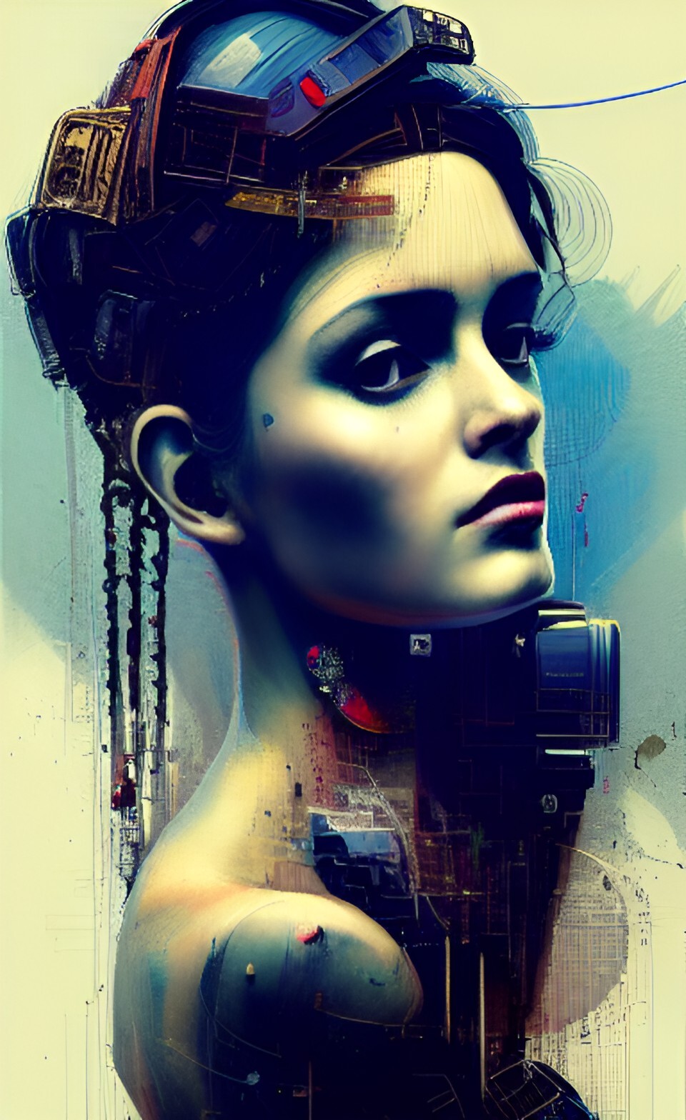 ArtStation - Pulp Portrait Beautiful woman-2200-jpg pack wombo art ...