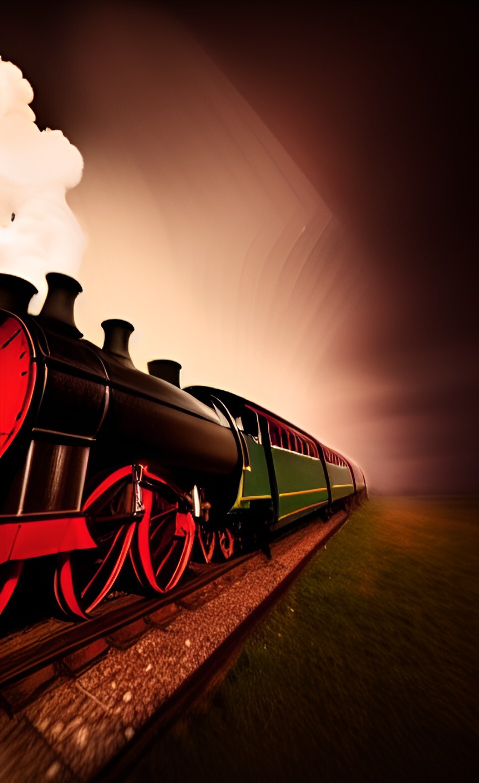 ArtStation - steam train 2300-jpg pack wombo art | Artworks