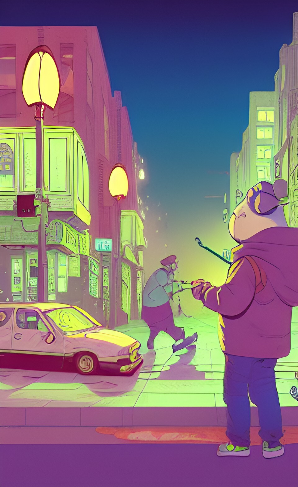 ArtStation - cartoon of a toad smoking 2200-jpg pack wombo art | Artworks