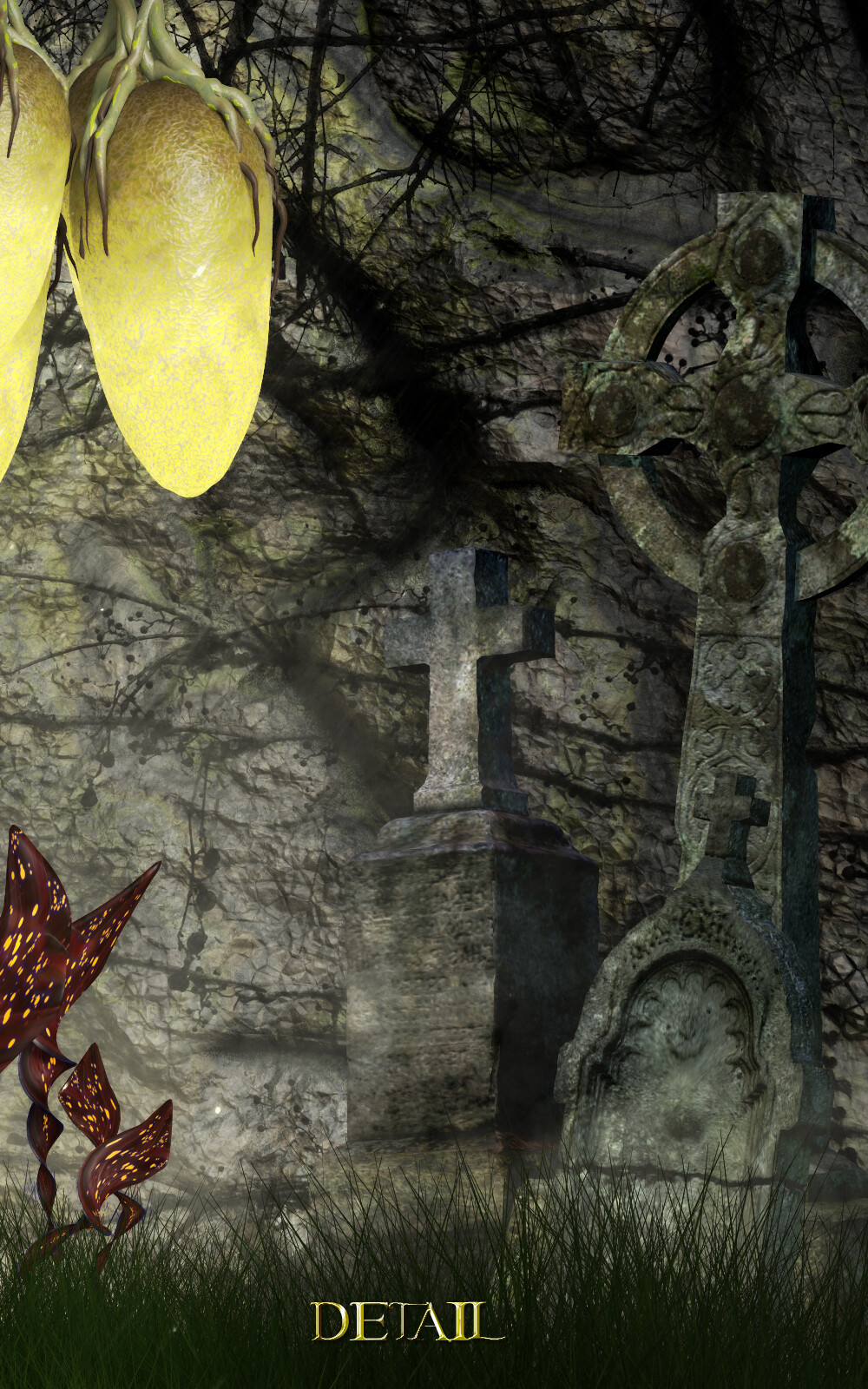 ArtStation - 6 Gothic Autumn Illustrations | Artworks