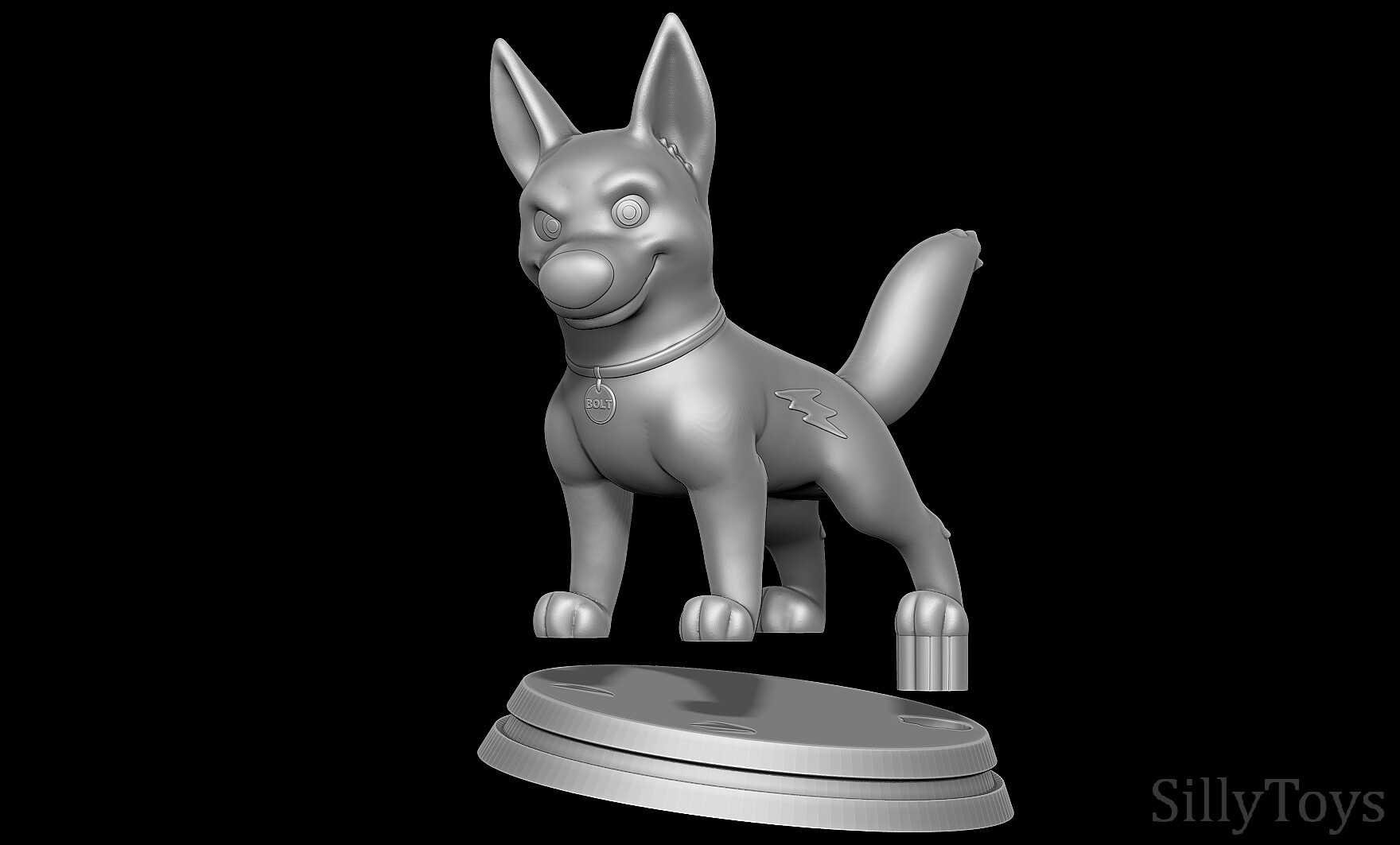 ArtStation - Bolt 3D print model | Resources