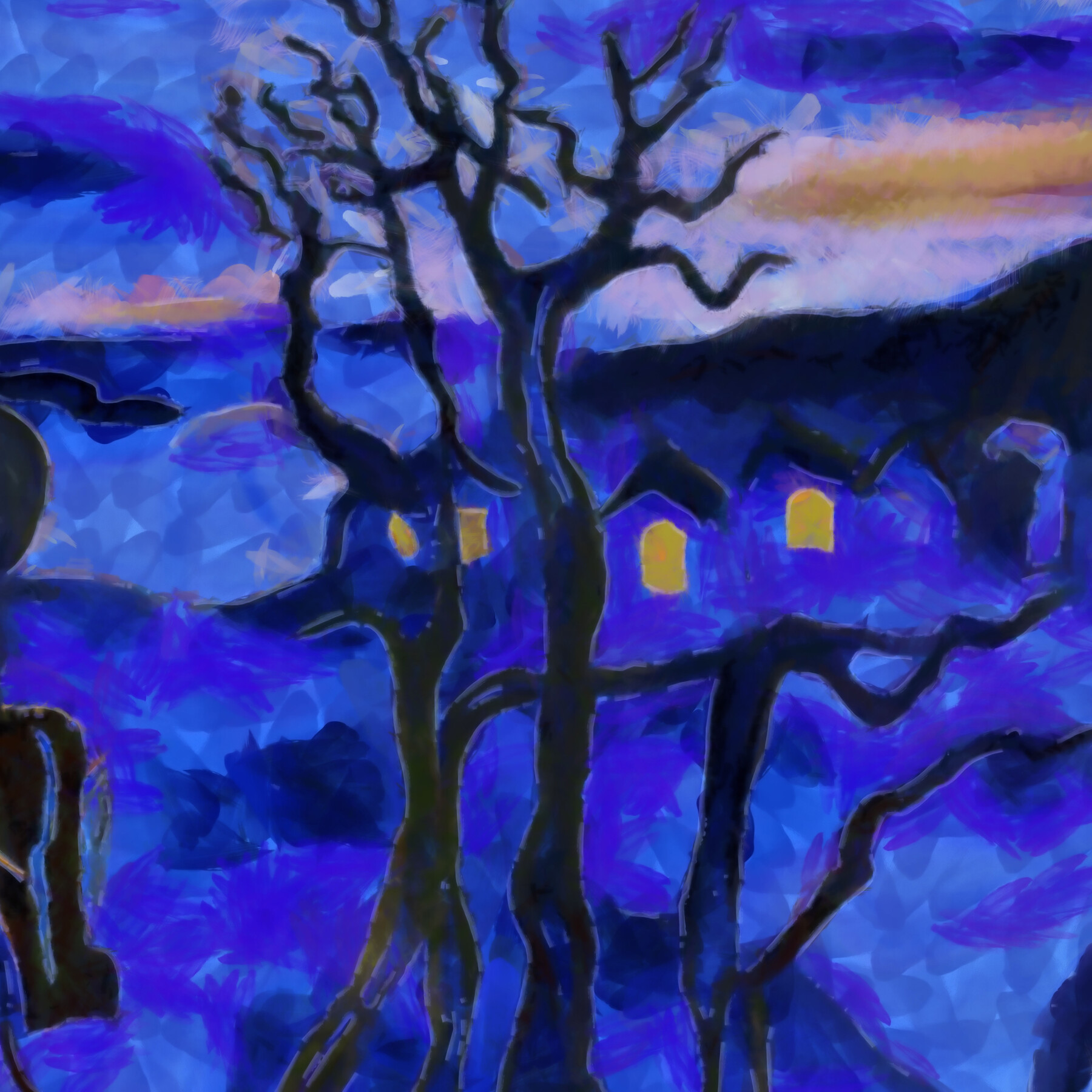 ArtStation - Scary night | Artworks