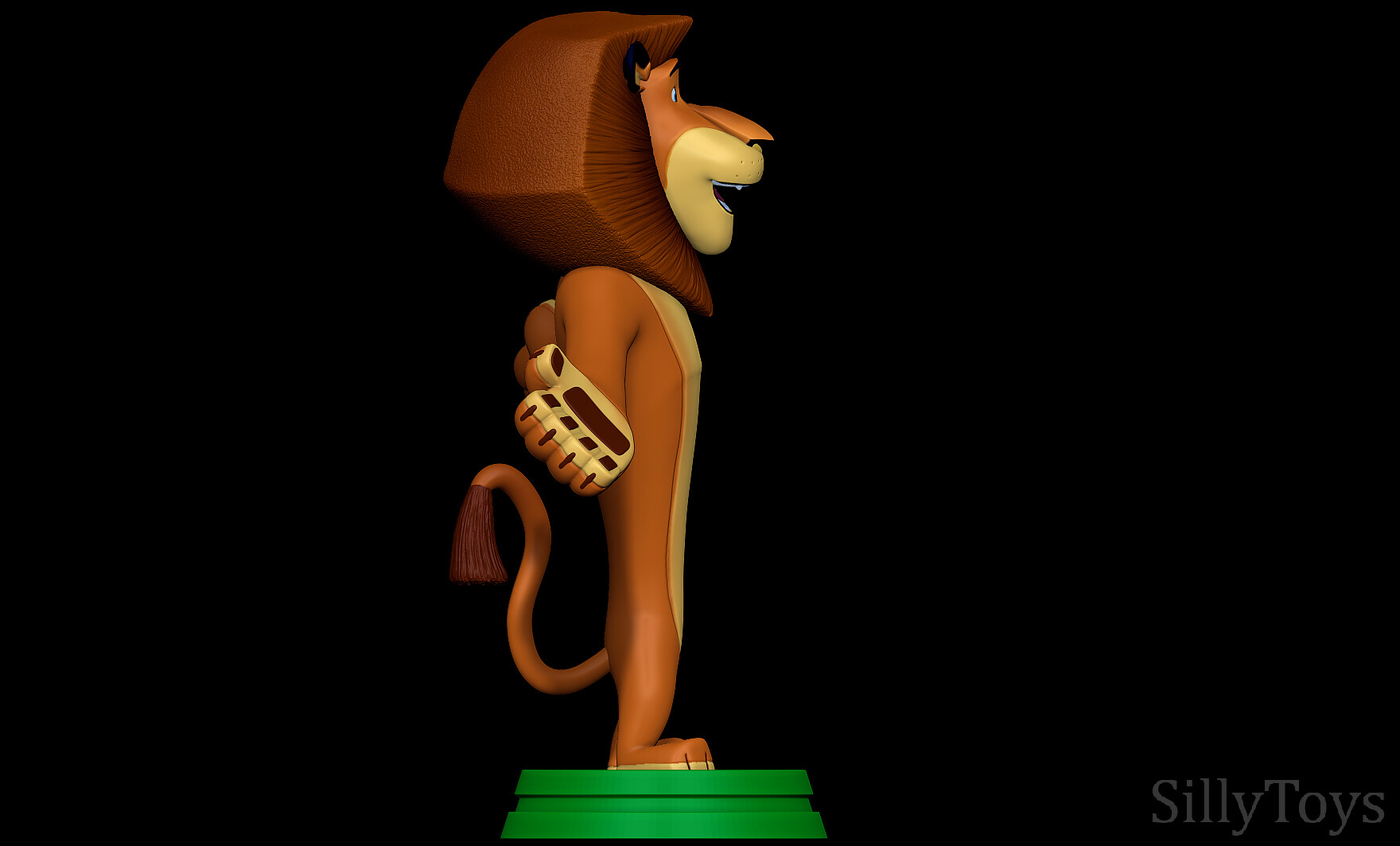 ArtStation - Alex - Madagascar 3D print model | Resources