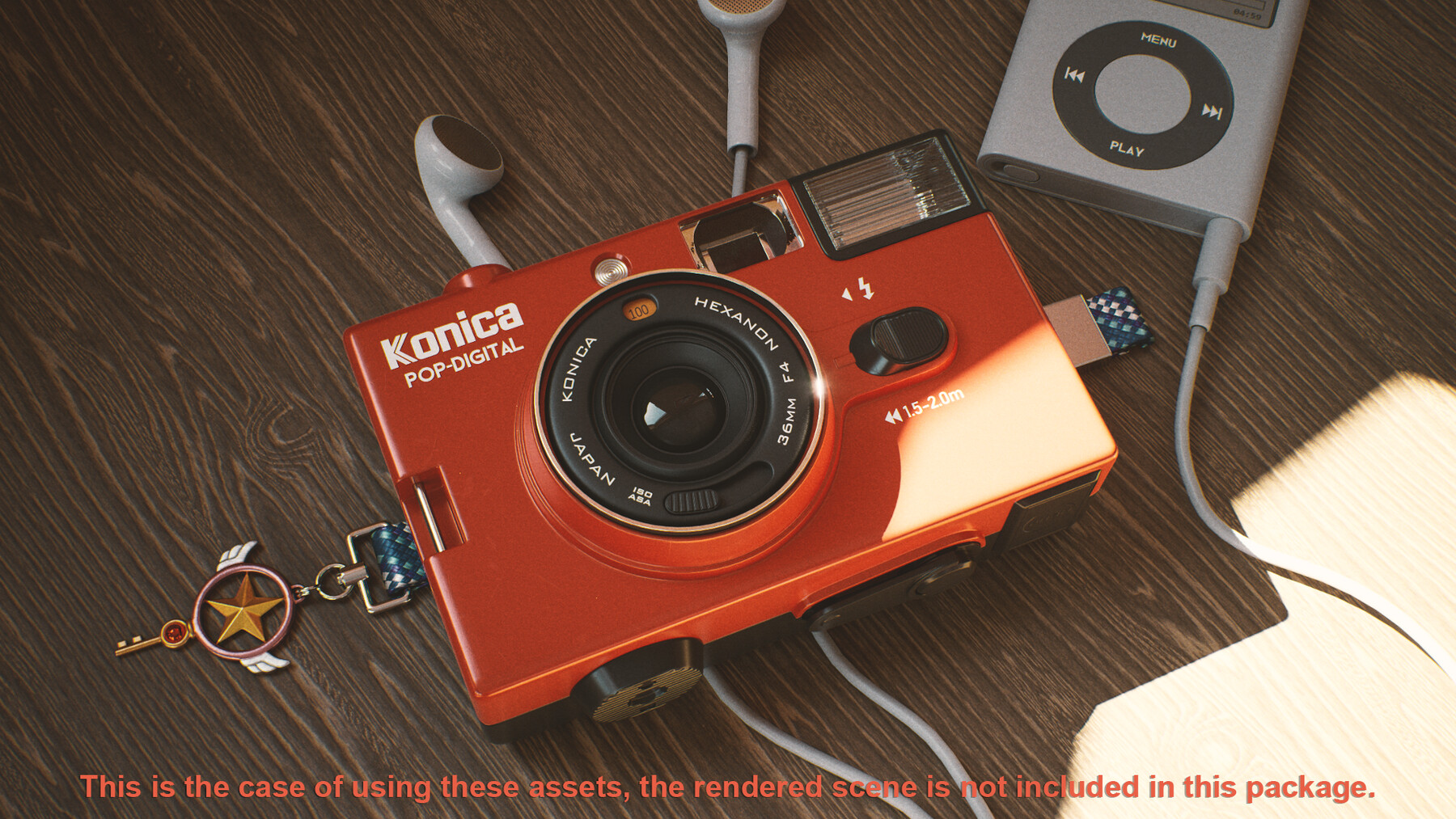 ArtStation - [FREE] Konica Pop-Digital - 3D Assets | Game Assets