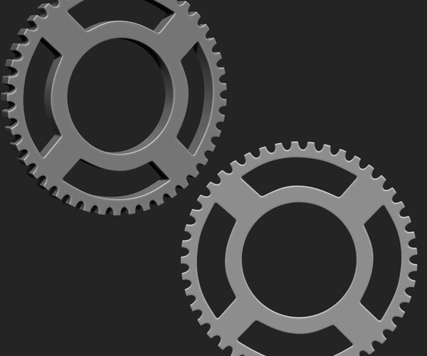 ArtStation - Steampunk Gears IMM Brush Pack 21 in One Vol. 2 | Brushes