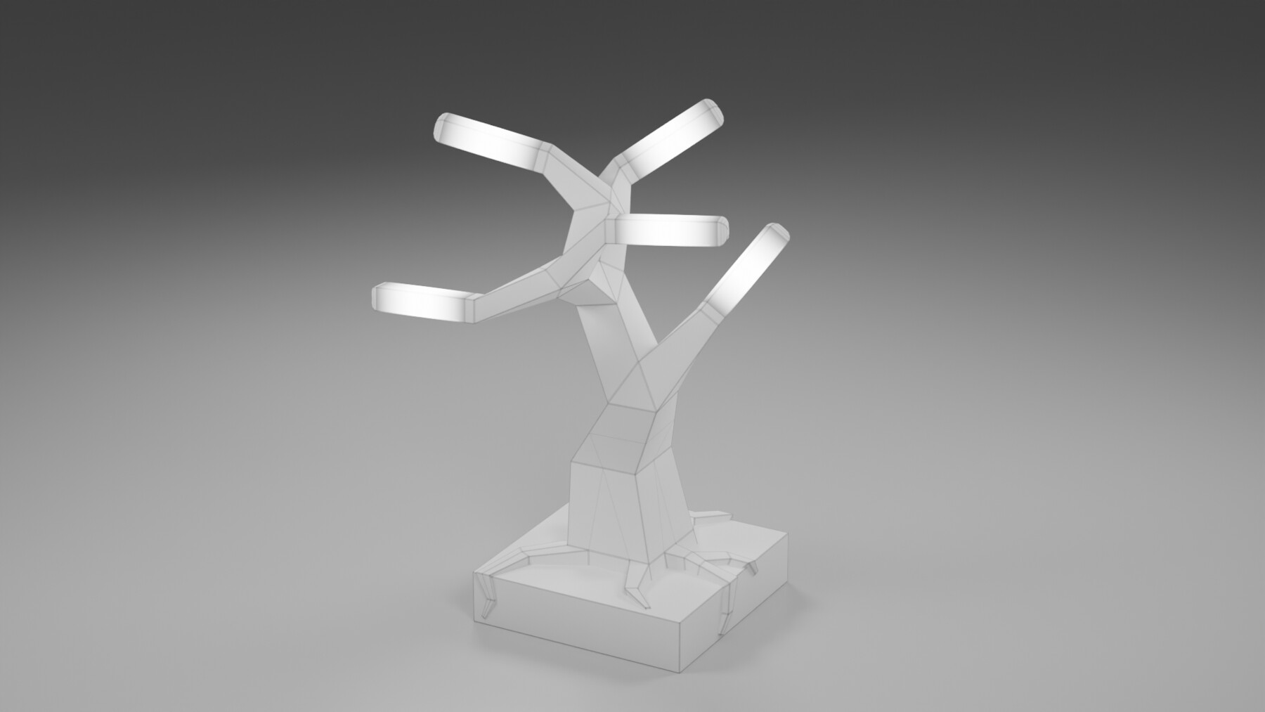 ArtStation - Tree Lamp | Game Assets