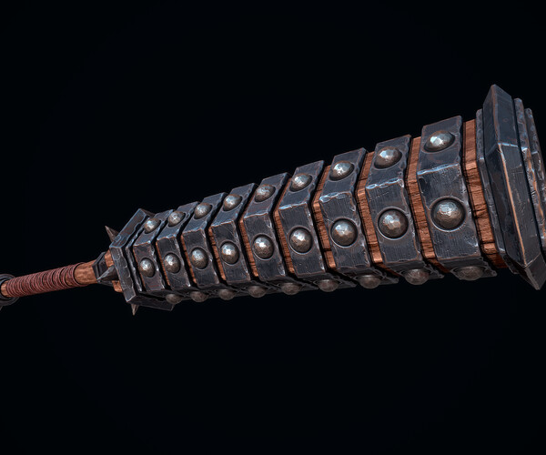 ArtStation - Kanabo of the Oni | Game Assets