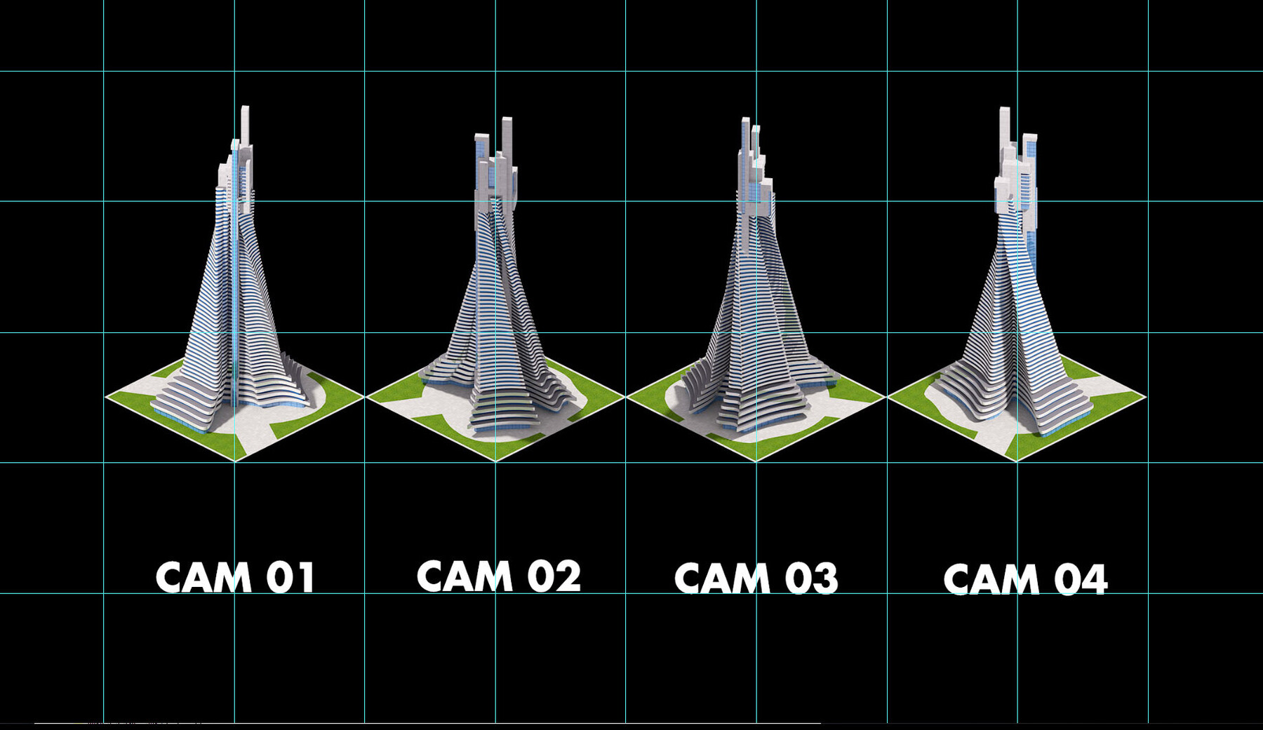 ArtStation - Architecture (Tile#0021, 1x1) – Dimetric Projection ...