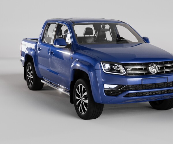 ArtStation - VW AMAROK V6 TDI 4MOTION 2019 | Resources