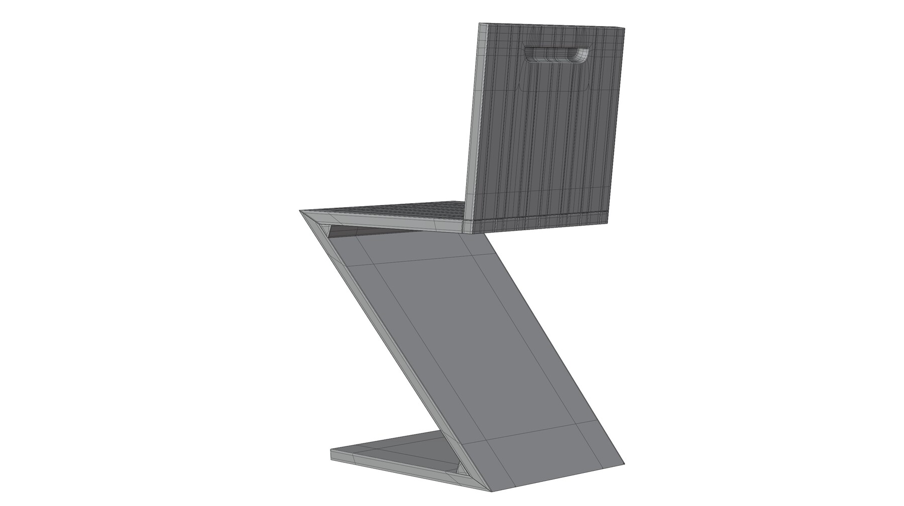 ArtStation - Zig Zag Chair | Resources