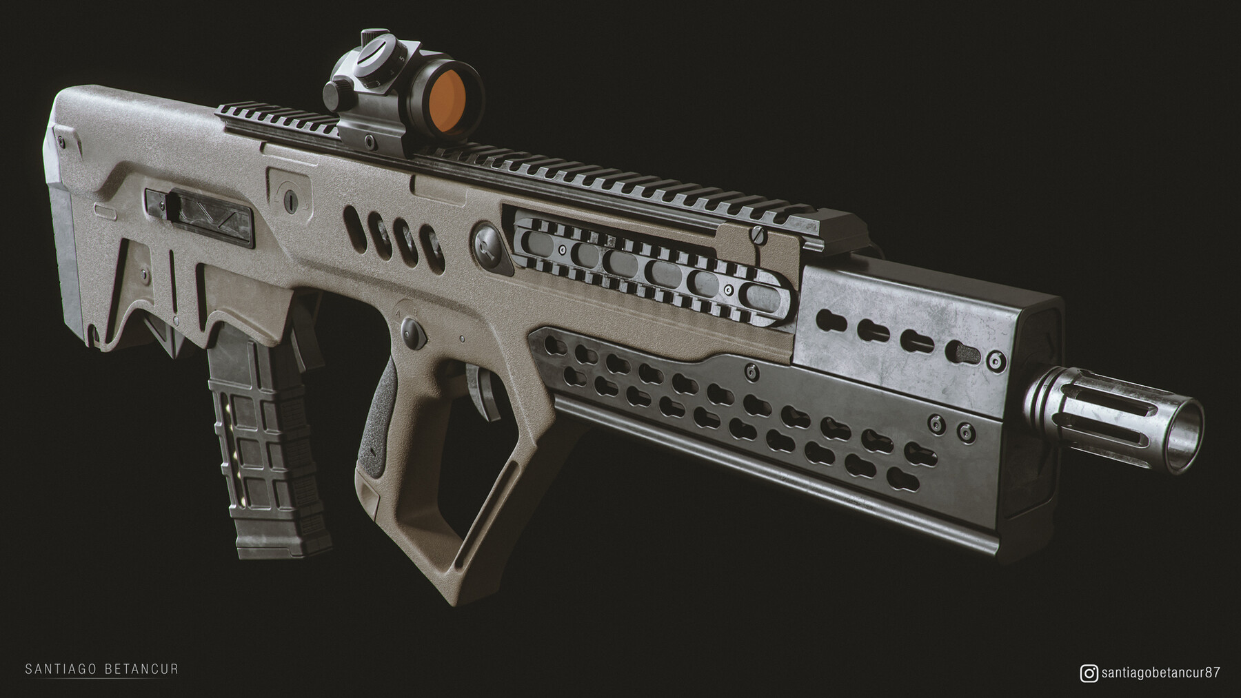 ArtStation - IMI Tavor - Assault Rifle | Resources