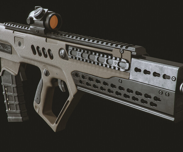 ArtStation - IMI Tavor - Assault Rifle | Resources