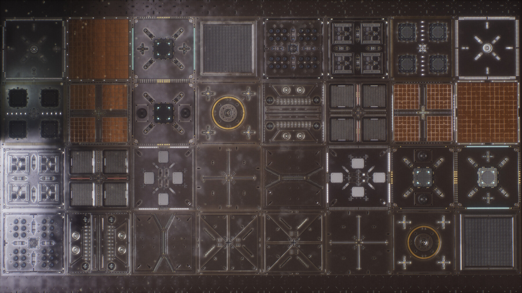 ArtStation - Sci-fi Panel collection | Game Assets