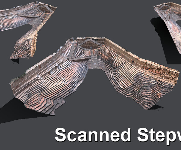 ArtStation - Step Well Low Poly | Game Assets