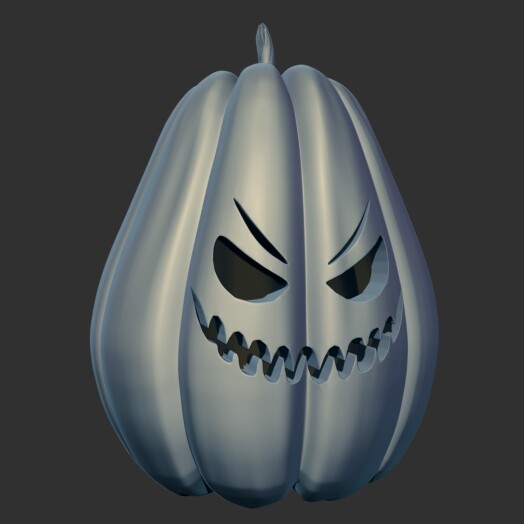 ArtStation - 12 Halloween Pumpkin Base Mesh Vol 4 | Resources