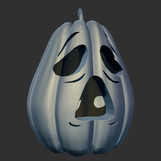 ArtStation - 12 Halloween Pumpkin Base Mesh Vol 4 | Resources