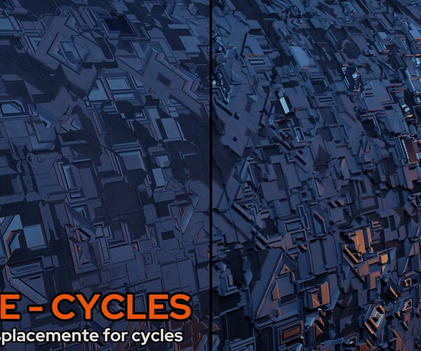 Artstation Blender Procedural Sci Fi Material Shader Resources