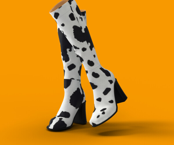 ArtStation - Boots for marvelous/clo3d | Game Assets