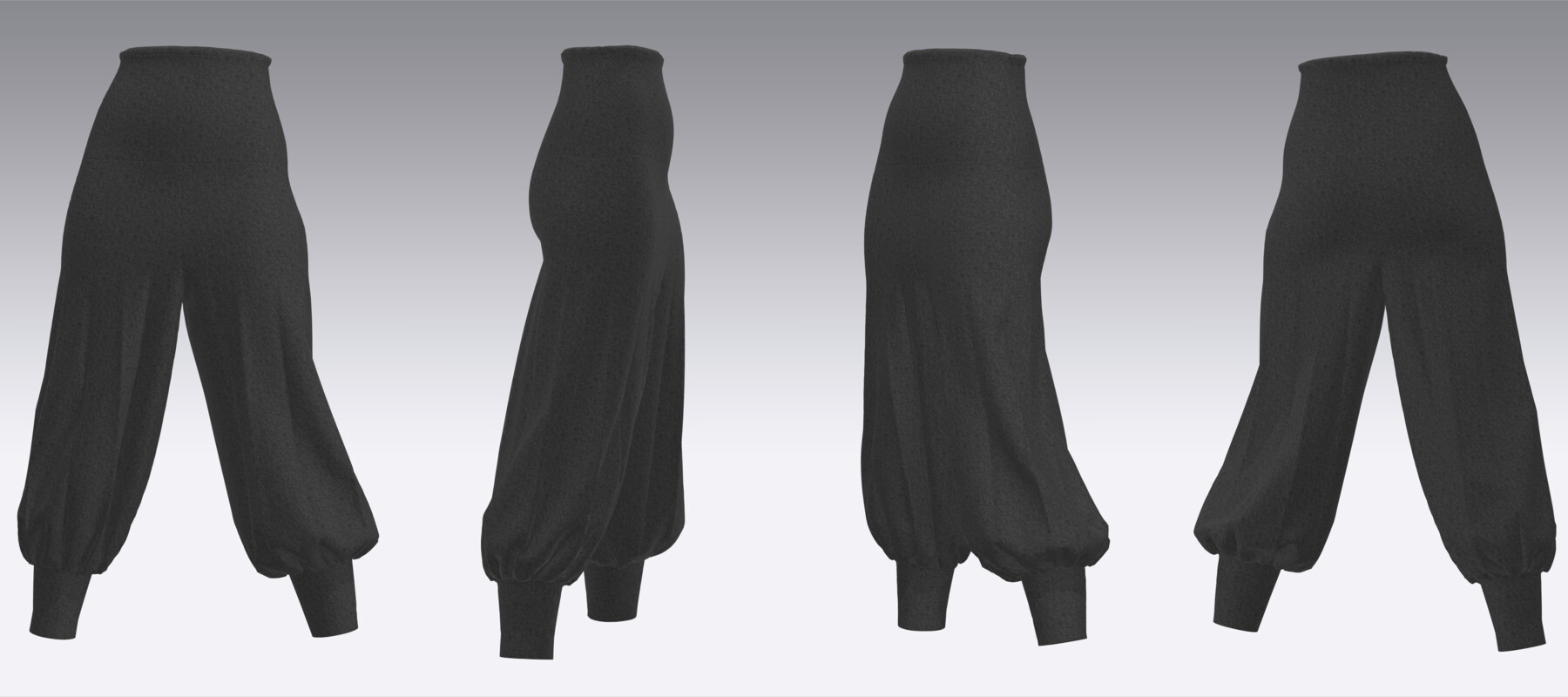 ArtStation - Pants Outfits MD CLO 3D zprj project files 3D model | Game Assets